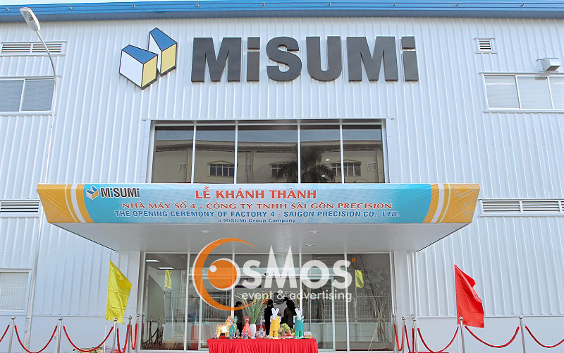 Khánh thành nhà máy thứ 4 của tập đoàn MISUMI & SURUGA | Cosmos Event